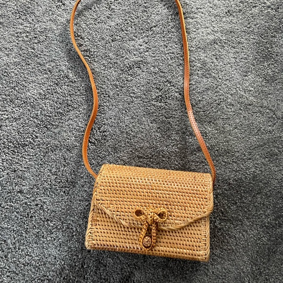 Bags | Rattan Bali Purse | Poshmark
